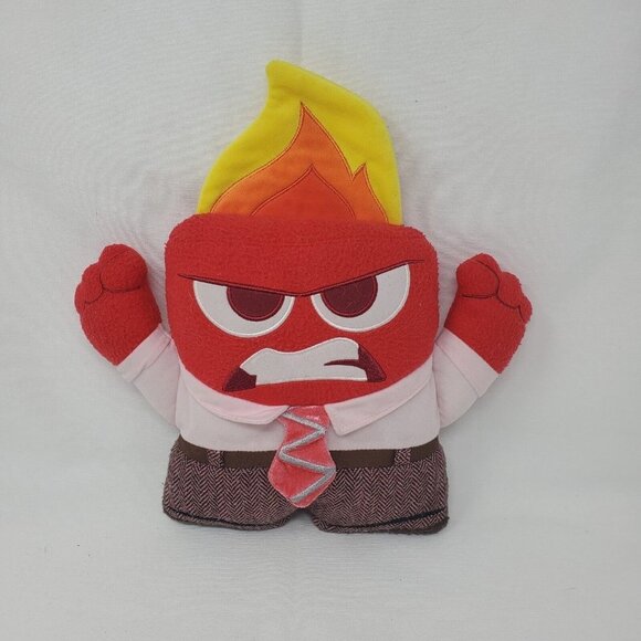 Disney Pixar | Toys | Disney Pixars Inside Out Anger 2 Plush Angry Red ...